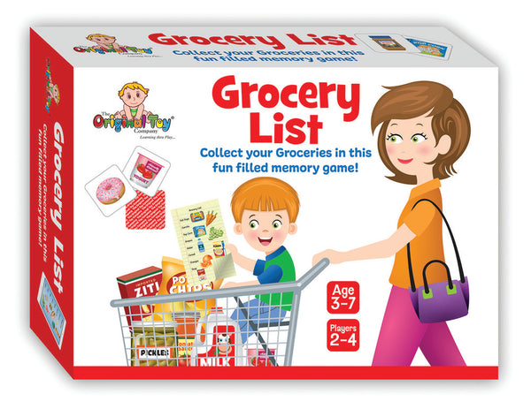 Grocery List Memory Game – The Original Toy Company