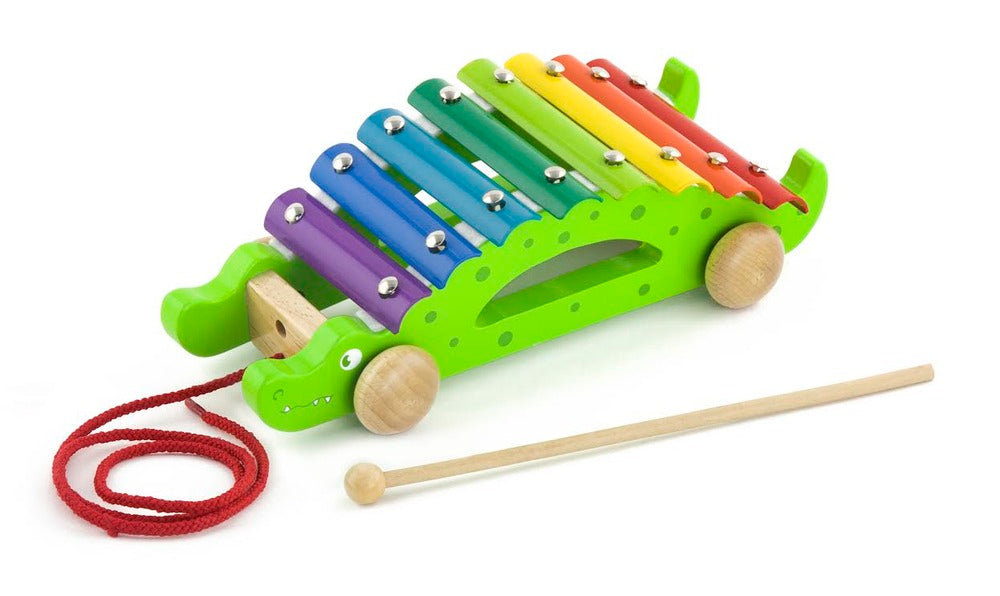 Crocodile "Pull-Along" Xylophone – The Original Toy Company