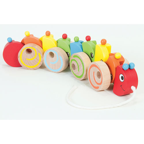 Pull Along Caterpillar – The Original Toy Company